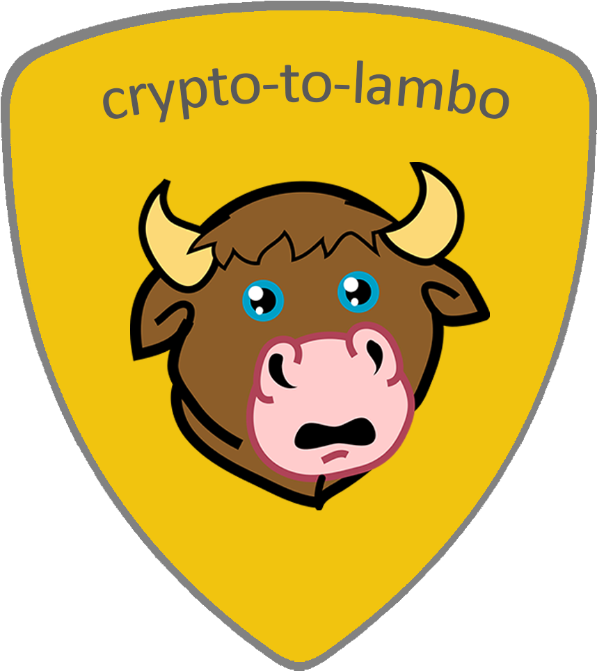 Crypto To Lambo Logo - Lambo Logo Clipart - Large Size Png Image - PikPng