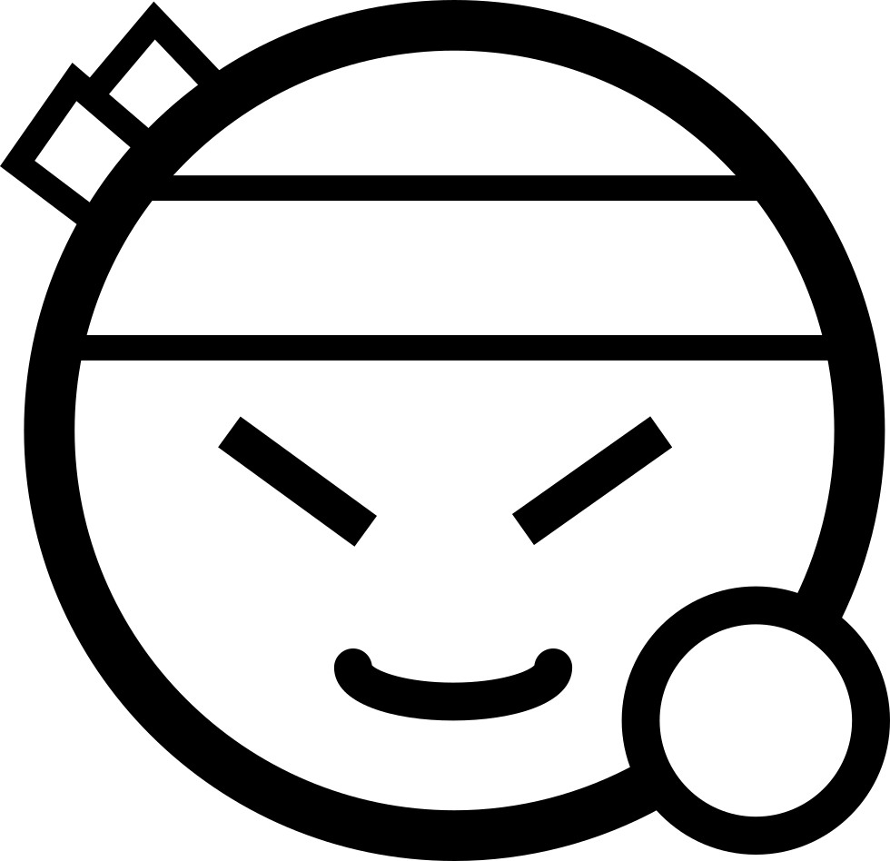 Emojis Black And White Free Clipart - Large Size Png Image - PikPng