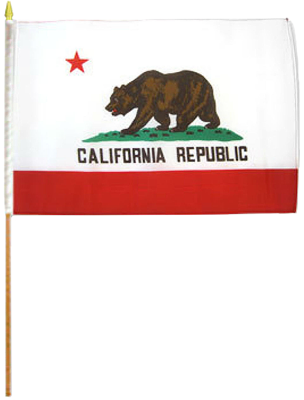 Print Page - California Flag Clipart - Large Size Png Image - PikPng