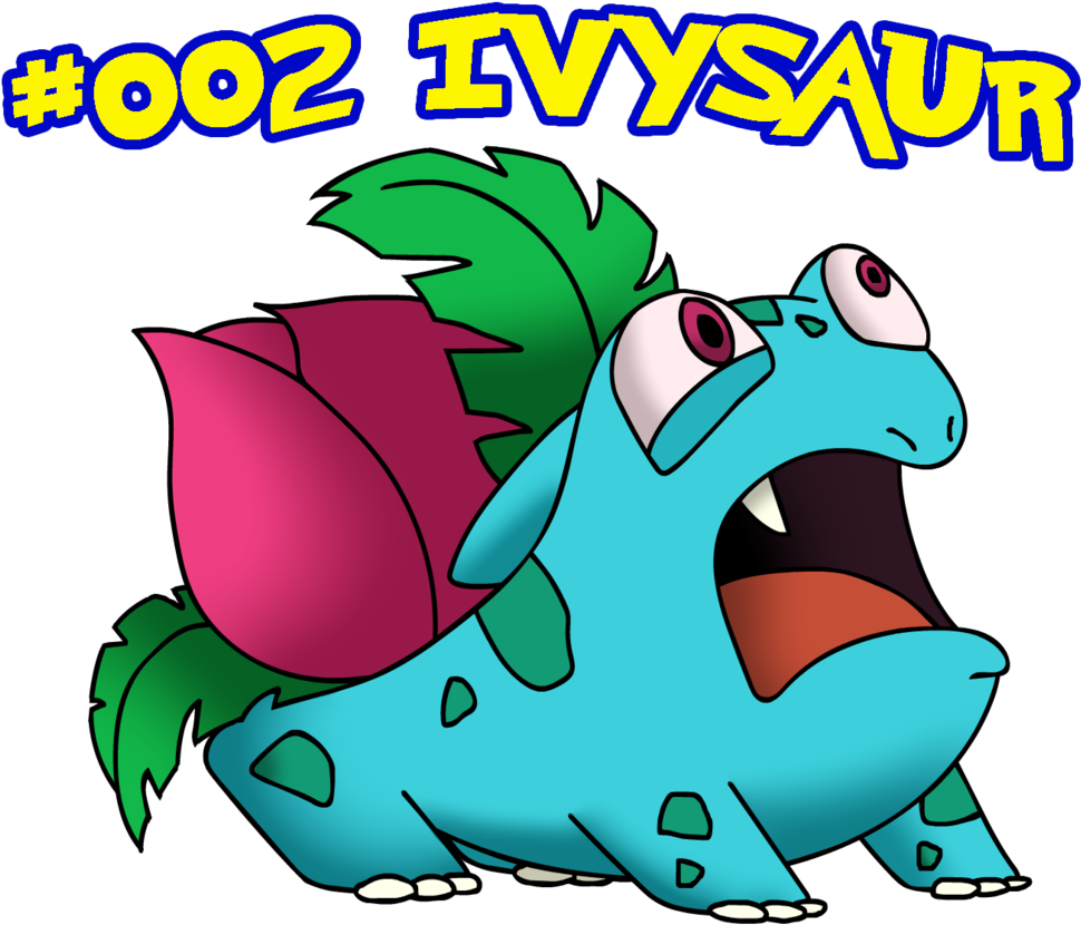 Ivysaur - Cartoon Clipart - Large Size Png Image - PikPng