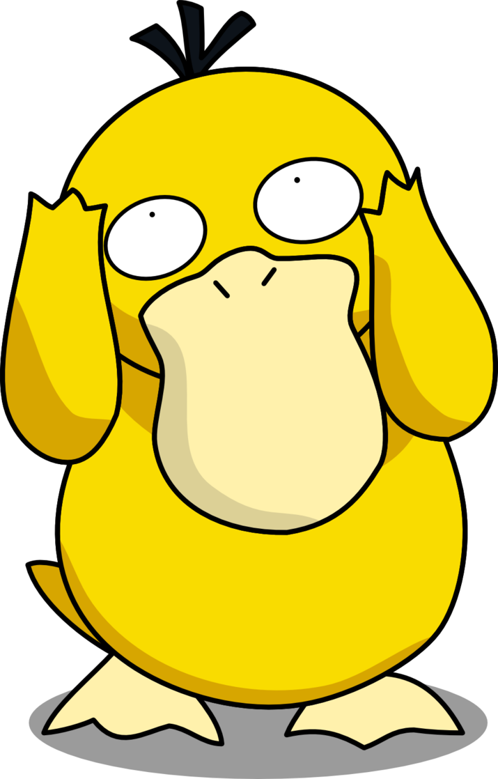 Download Psyduck Png - Psyduck Pokemon Clipart Png Download - PikPng