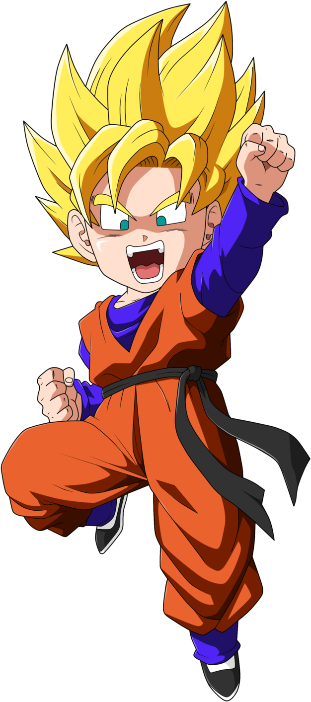 Goten - Dragon Ball Z Goten Clipart - Large Size Png Image - PikPng