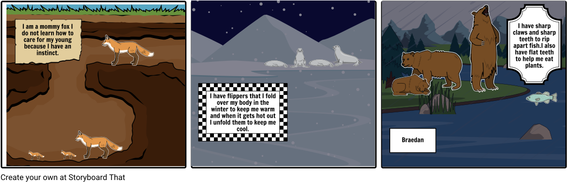 Animal Adaptations - Cartoon Clipart - Large Size Png Image - PikPng