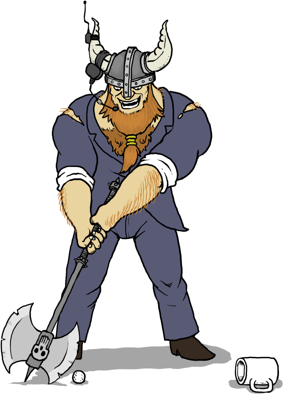 Barbarian - Cartoon Clipart - Large Size Png Image - PikPng