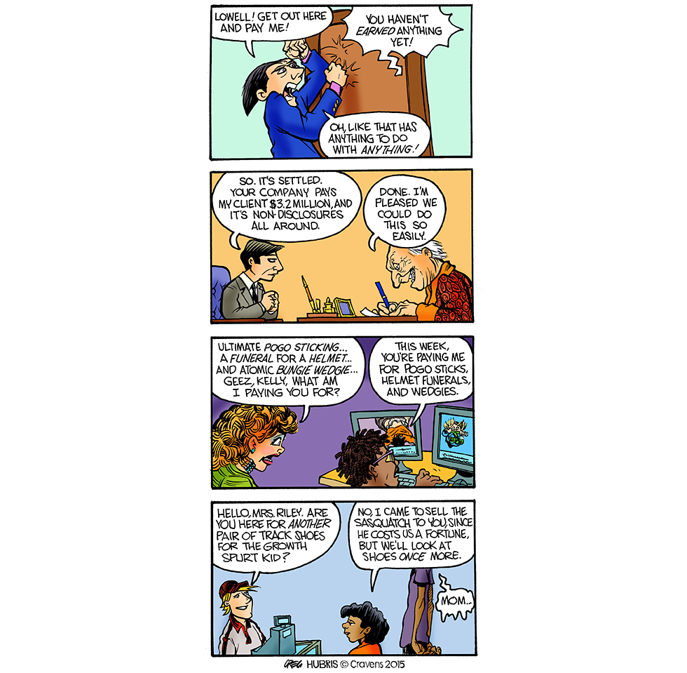 Comic 2015 02 05 Hubris - Comics Clipart - Large Size Png Image - PikPng