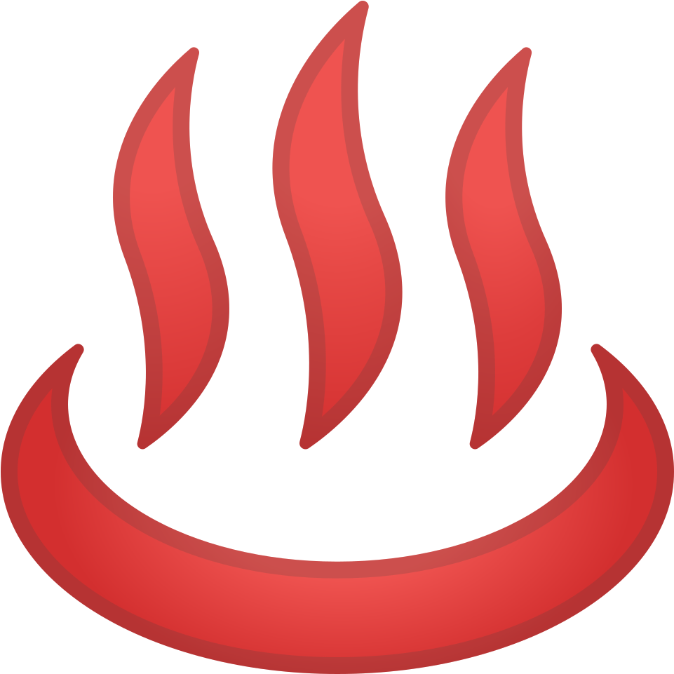 Hot Springs Icon - ♨ Meaning Clipart - Large Size Png Image - PikPng