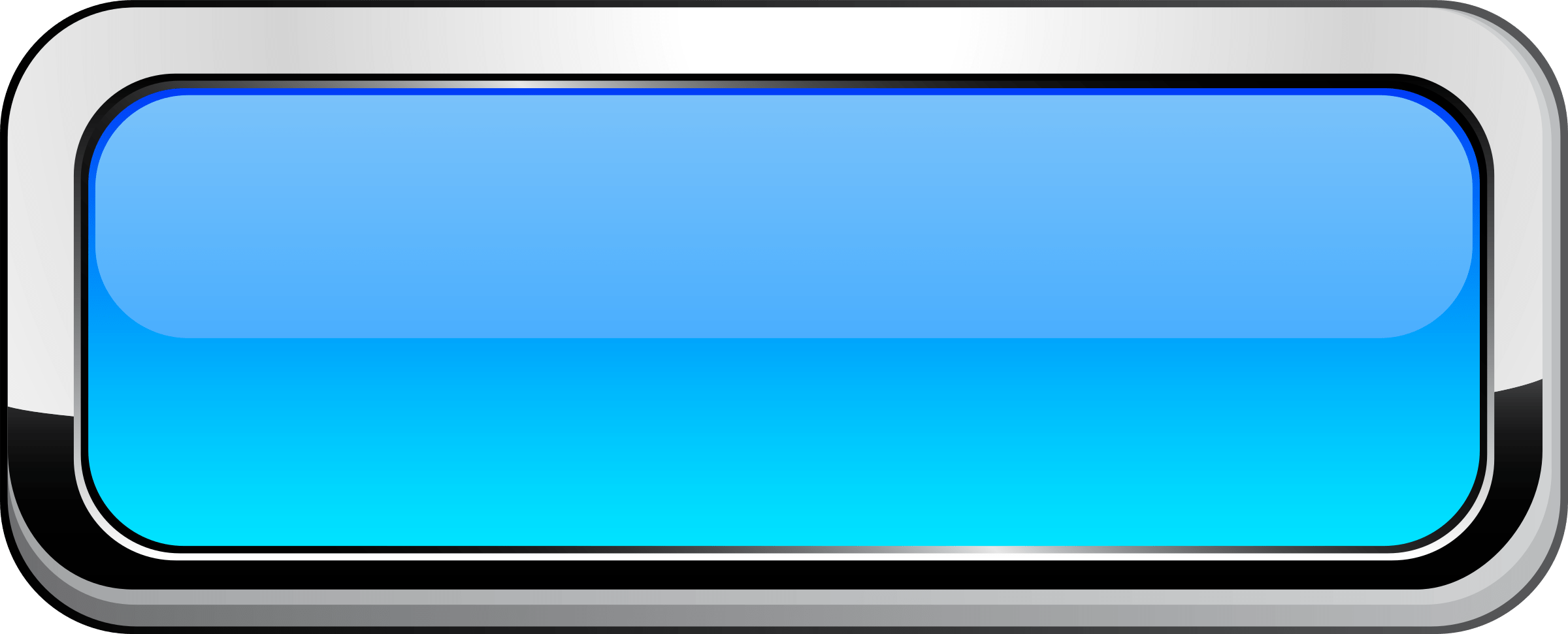 Blue Button Png Clipart - Large Size Png Image - PikPng