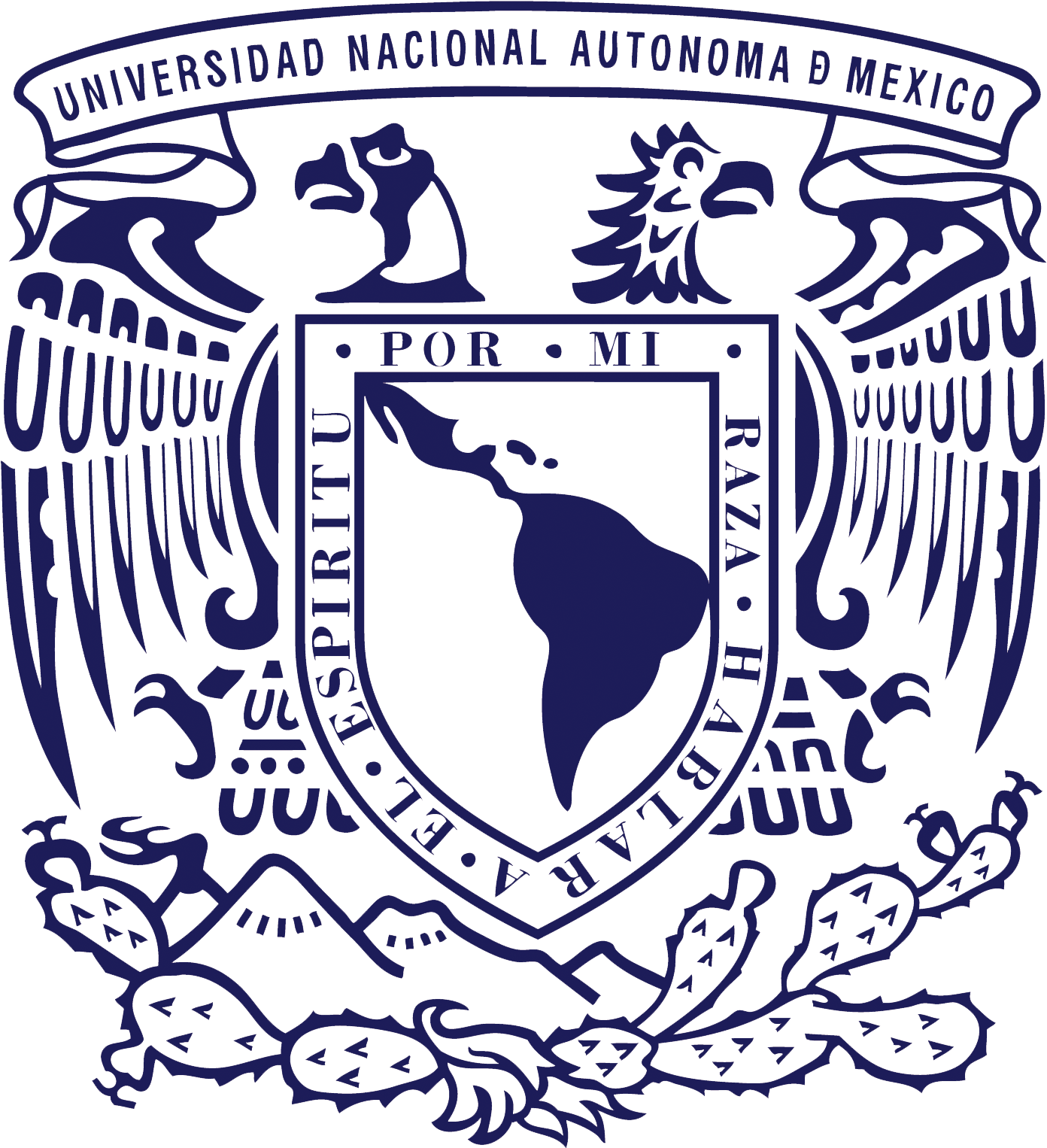 Download 1396 X 1542 1 - Unam Clipart Png Download - PikPng