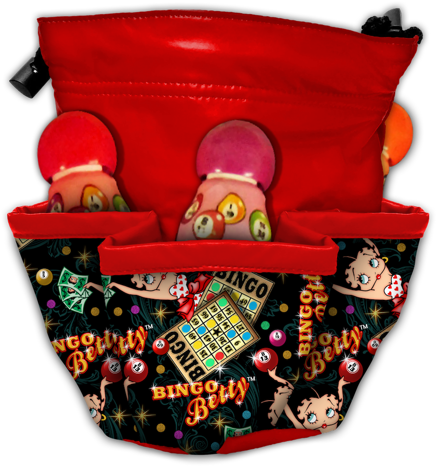 Betty Boop Bags & Totes - Bingo Bag Clipart - Large Size Png Image - PikPng