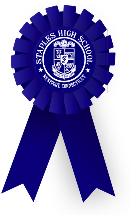 Staples Named A Blue Ribbon School - Blue Ribbon Clipart Transparent ...