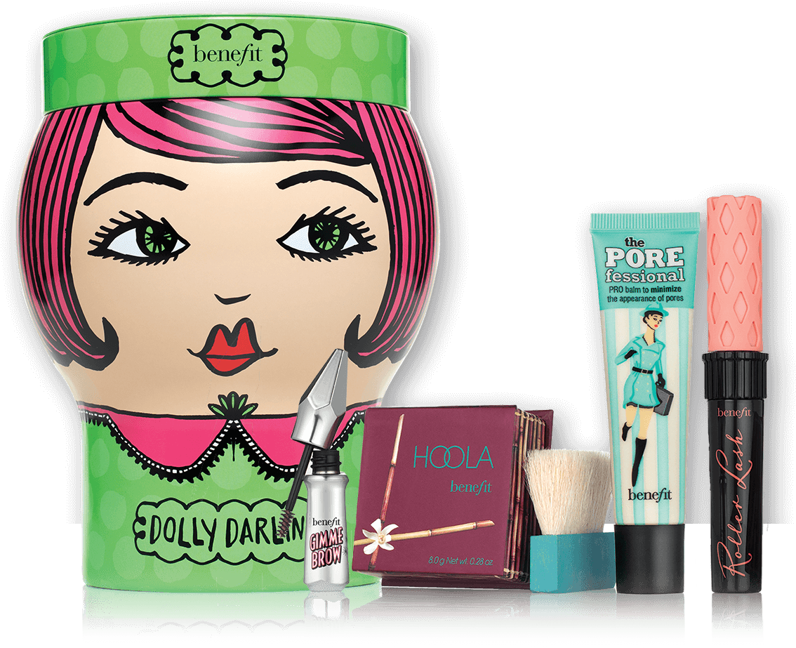 Dolly Darling Full Face Makeup Set Benefit Cosmetics - Benefit Makeup ...