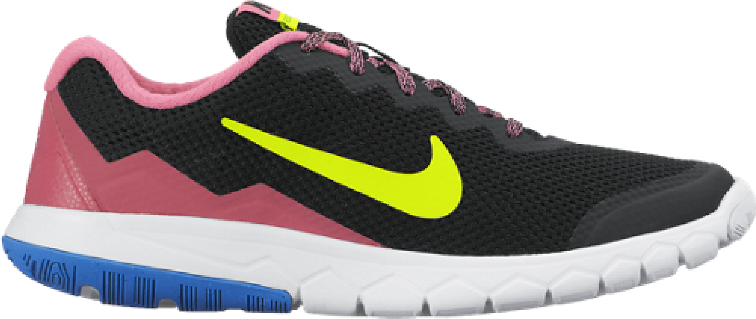 Girls Black Running Shoe Nike - 749807 002 Nike Flex Experience 4 Gs ...