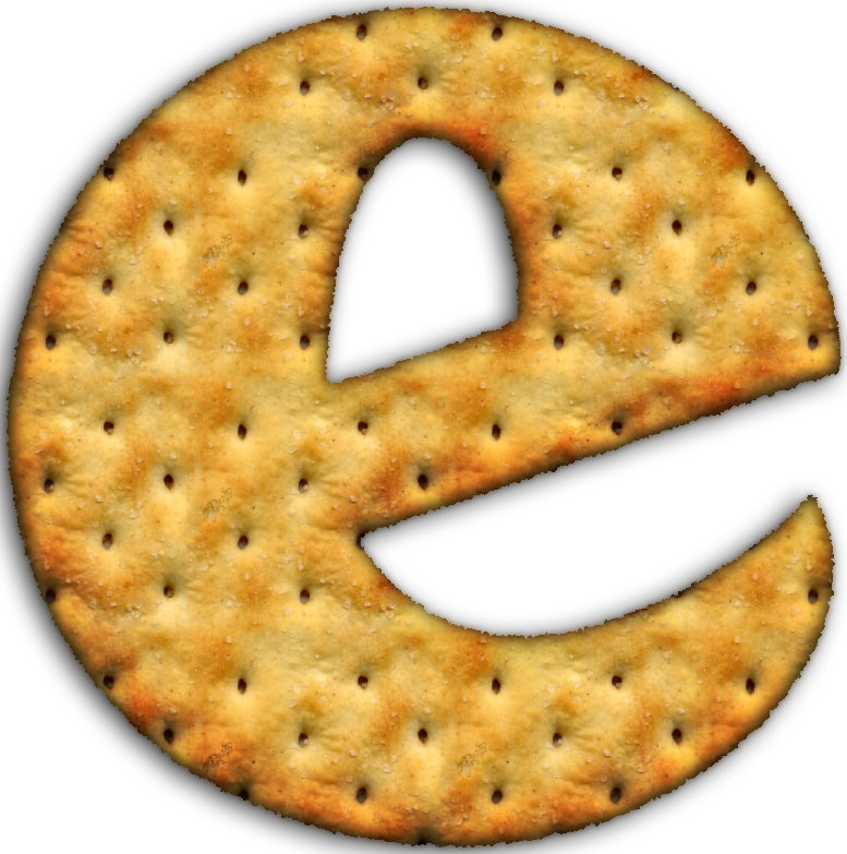 Food Alphabet, Letter, Decoupage, Fonts, Monograms, - Crackers Clipart ...