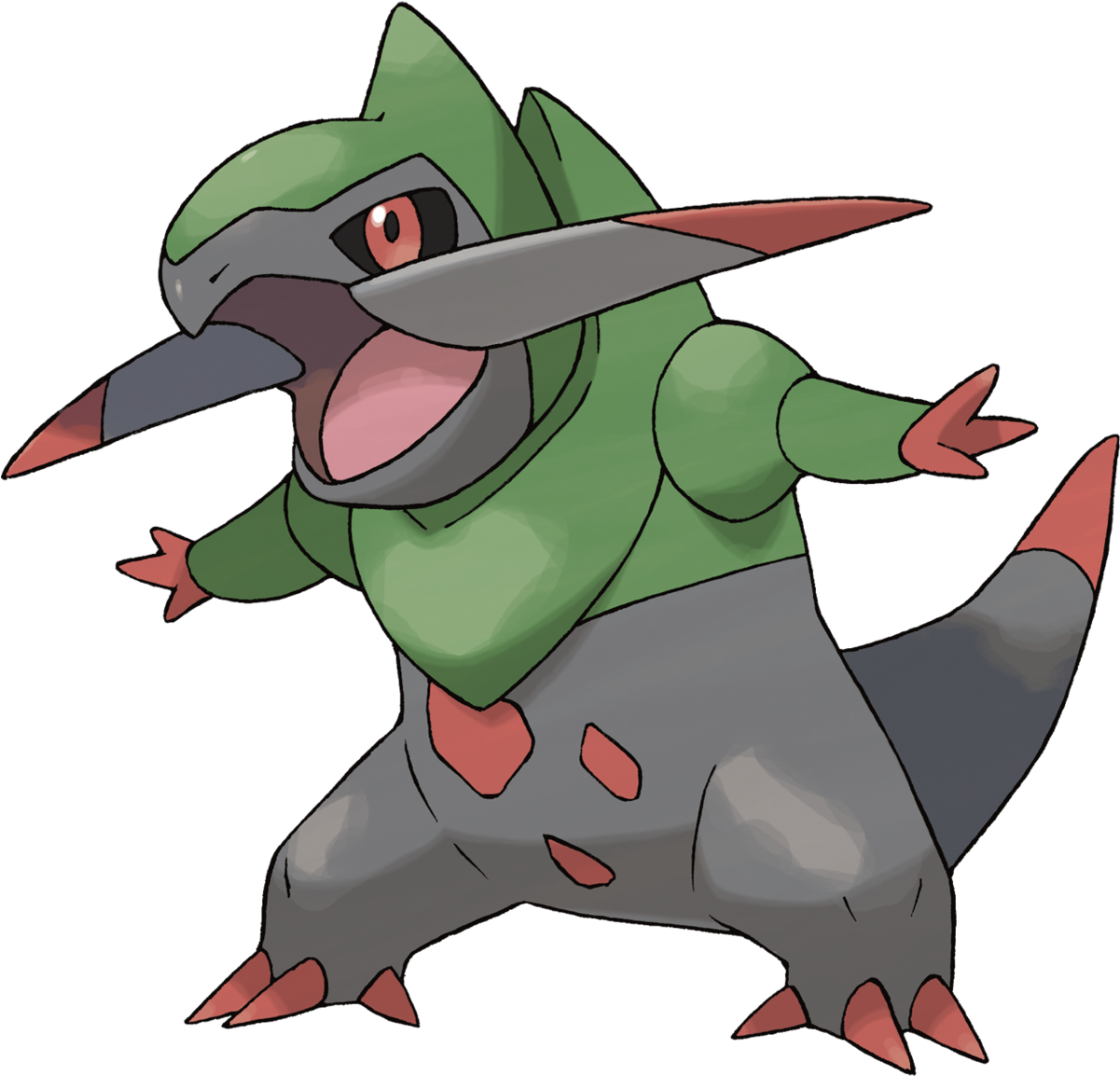 Fraxure - Pokemon Axew Evolution Clipart - Large Size Png Image - PikPng