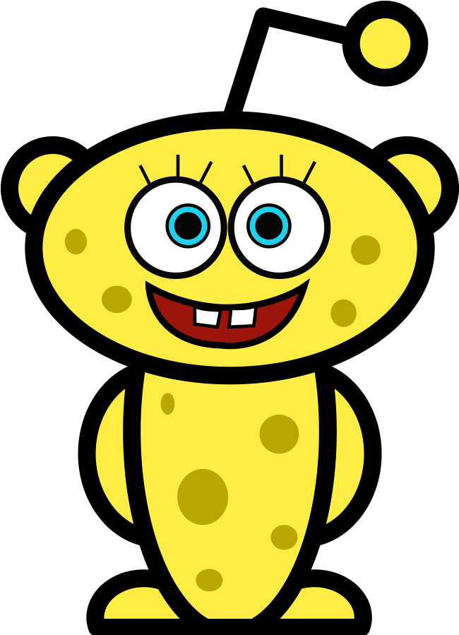 Reddit Alien Clipart - Large Size Png Image - PikPng