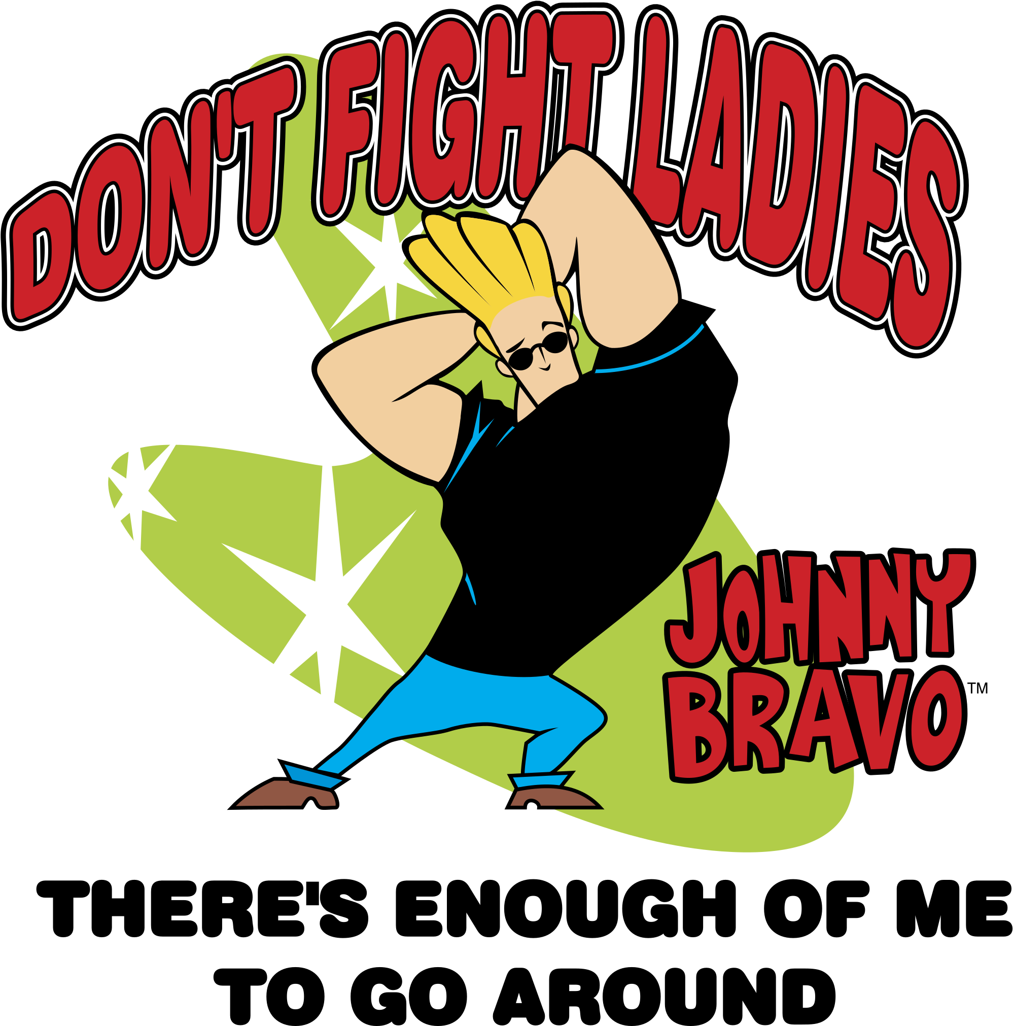 Johnny Bravo Logo Png Transparent - Johnny Bravo Clipart - Large Size ...