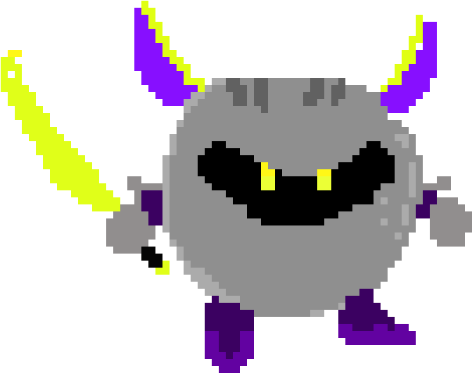 Meta Knight - Cartoon Clipart - Large Size Png Image - PikPng