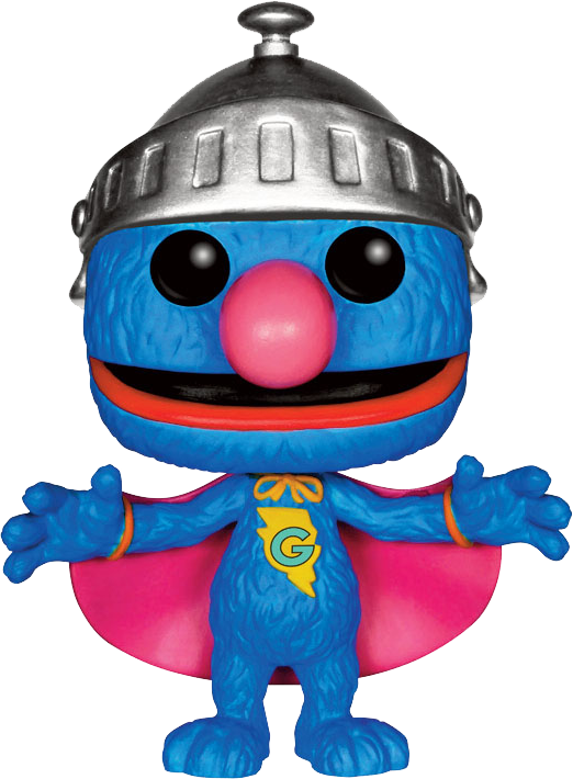Funko Pop Tv - Super Grover Pop Funko Clipart - Large Size Png Image ...
