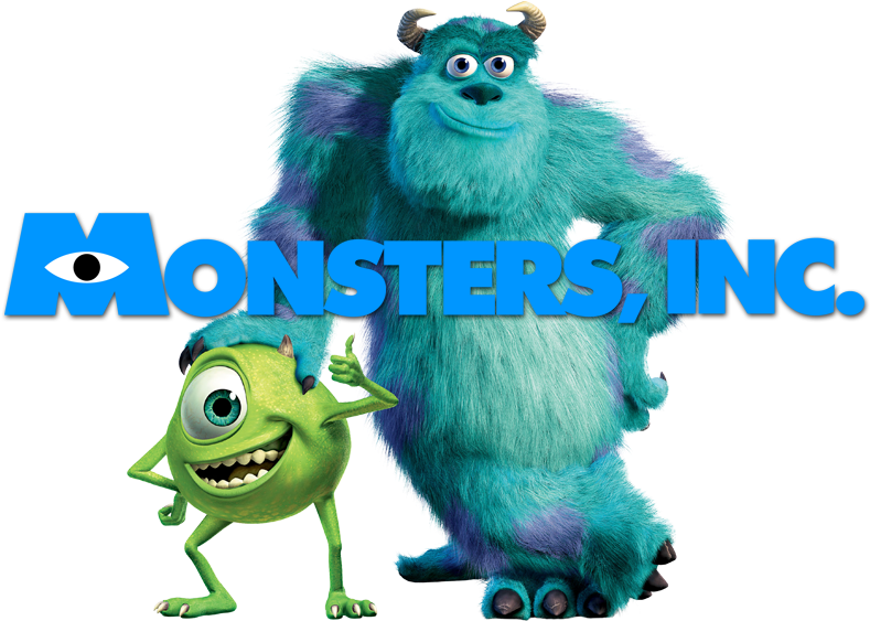 Sully Monsters Inc Logo Clipart - Large Size Png Image - PikPng