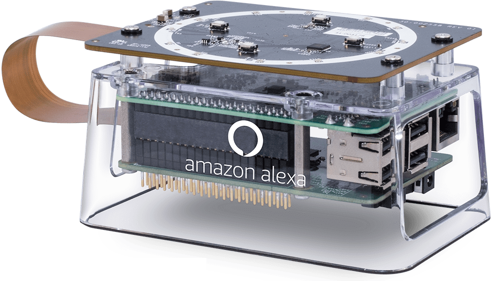 Download An Alexa Development Kit From Amazon - Scale Model Clipart Png ...