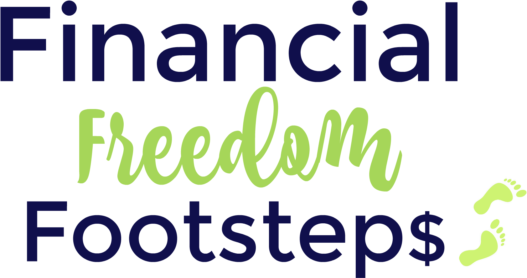 Financial Freedom Footsteps - Calligraphy Clipart - Large Size Png ...