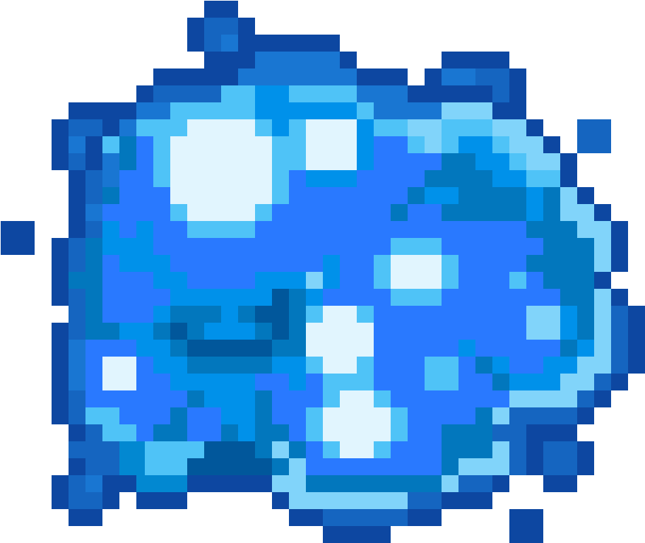 Blue Explosion - Pixel Art Explosion Png Clipart, transparent png image ...