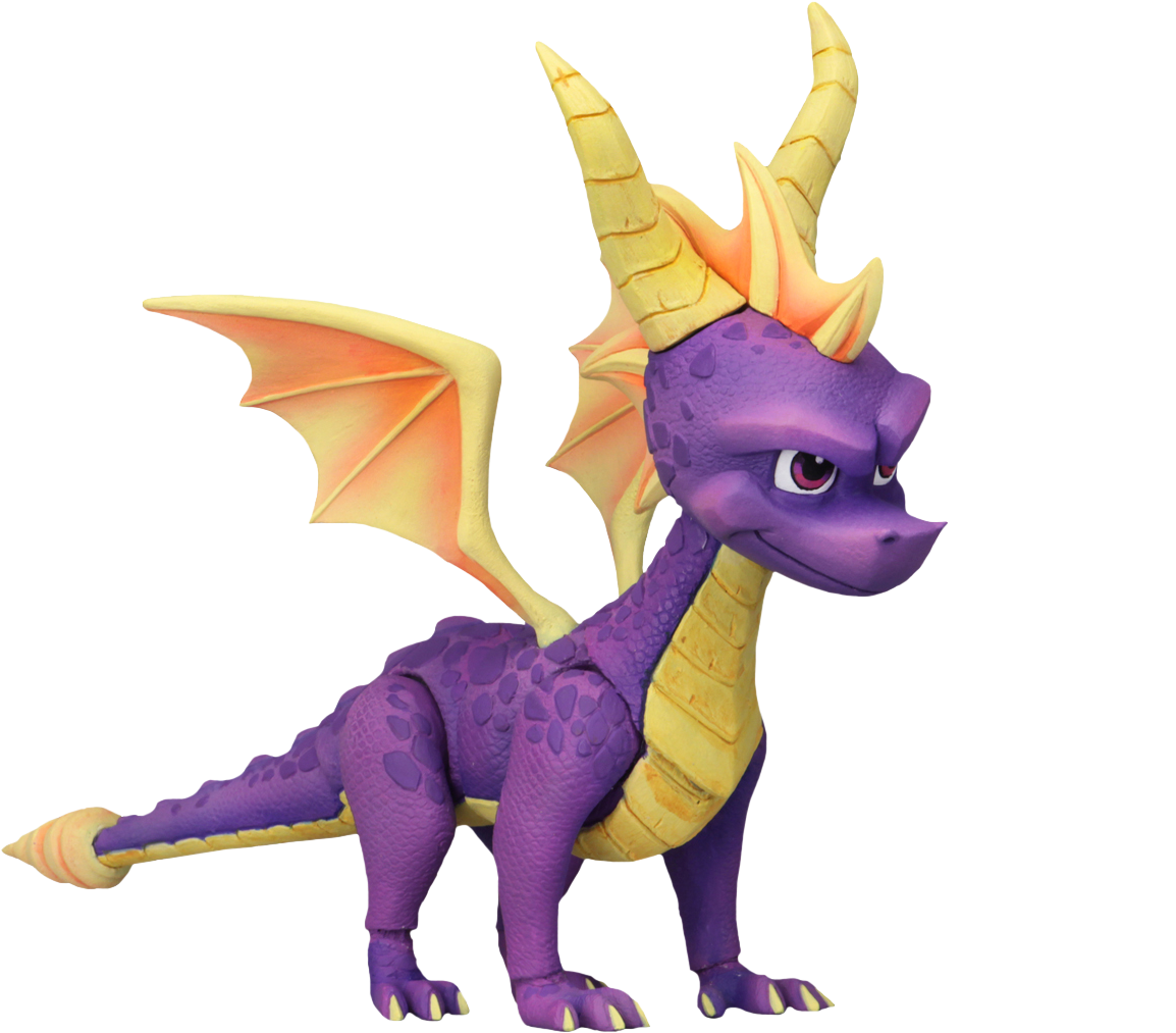 Download Spyro The Dragon - Neca Spyro Clipart Png Download - PikPng