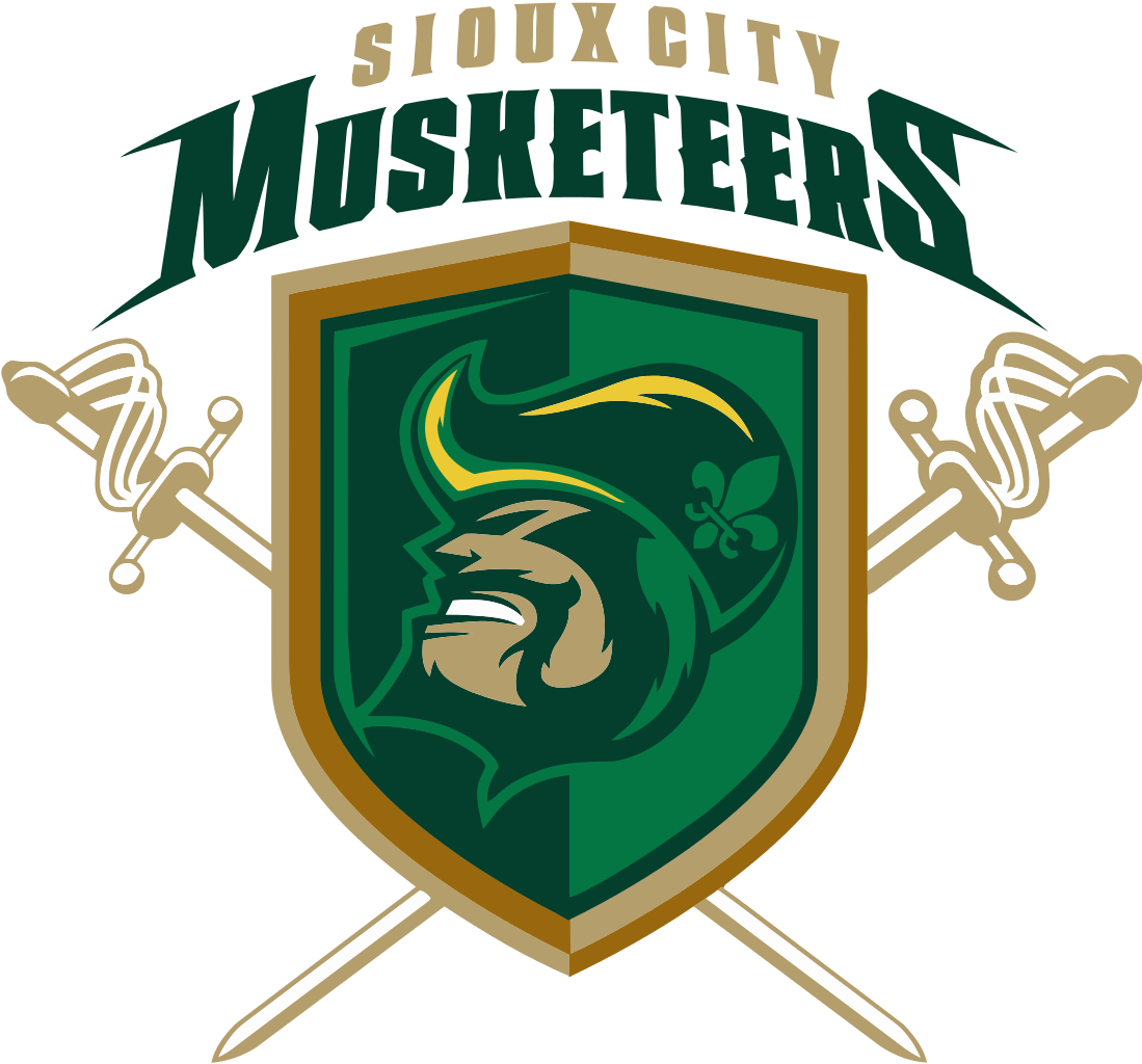 Sioux - Sioux City Musketeers Logo Clipart - Large Size Png Image - PikPng