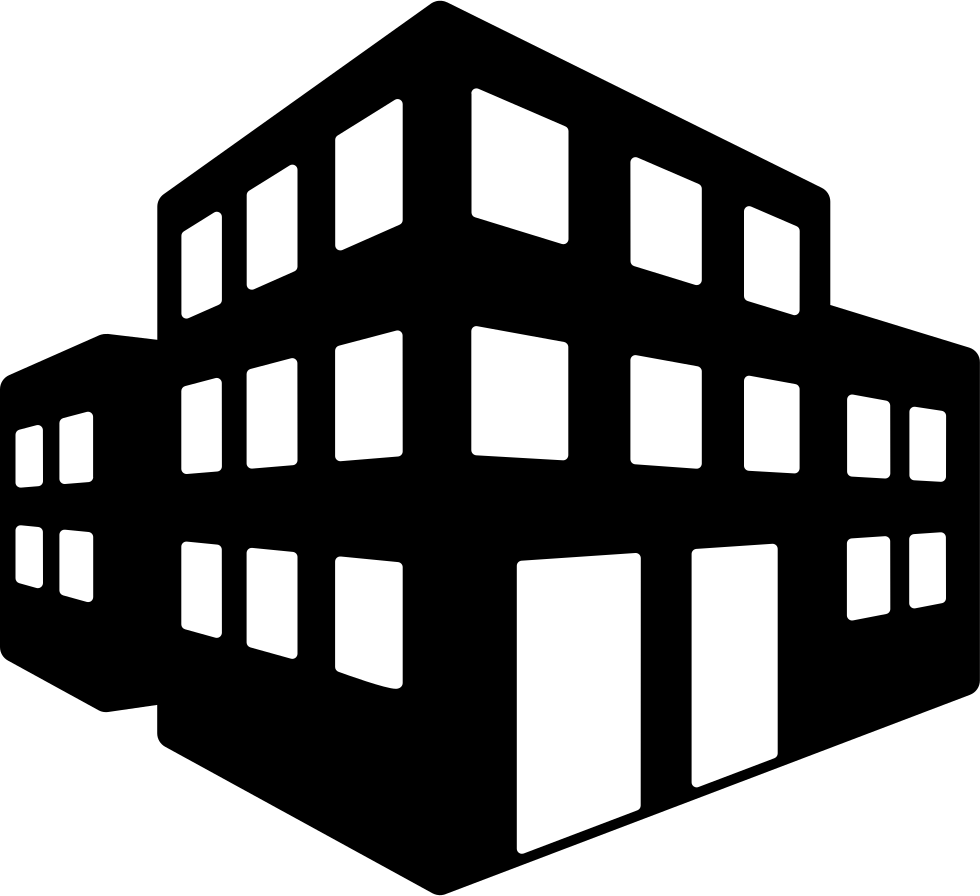 3d Buildings Svg Png Icon Free Download - Office Building Clip Art ...