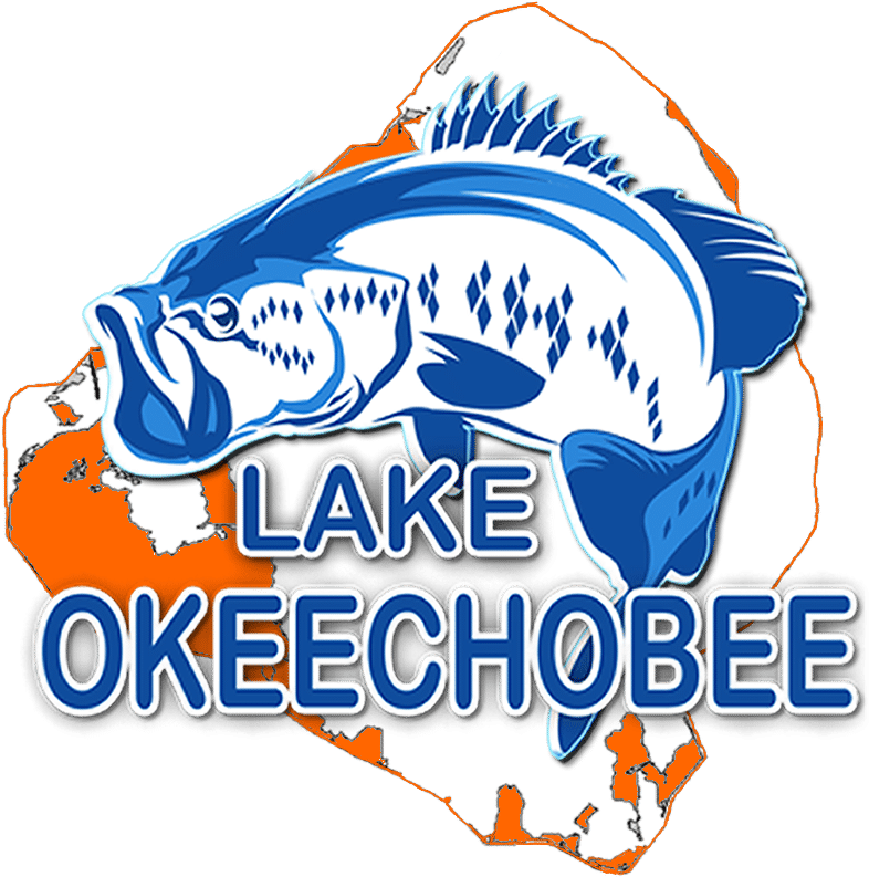 Lake Okeechobee Bass Fishing - Graphic Design Clipart - Large Size Png ...