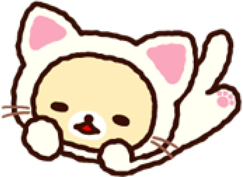 Download Rilakkuma Animated Stickers - Cute Rilakkuma Clipart Png ...