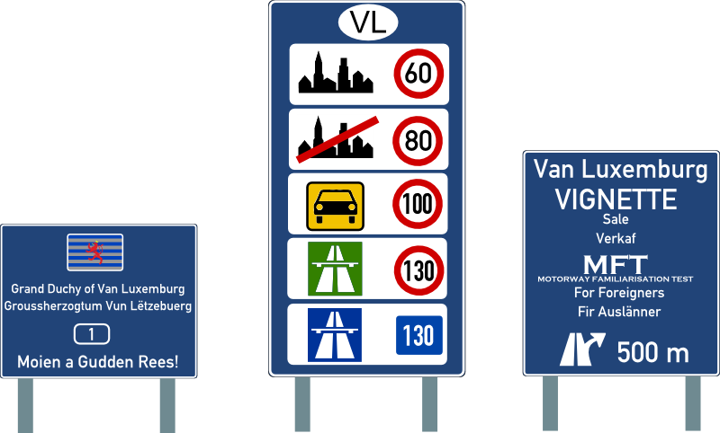 Your Nation's Highway Sign Font - Traffic Sign Clipart - Large Size Png ...