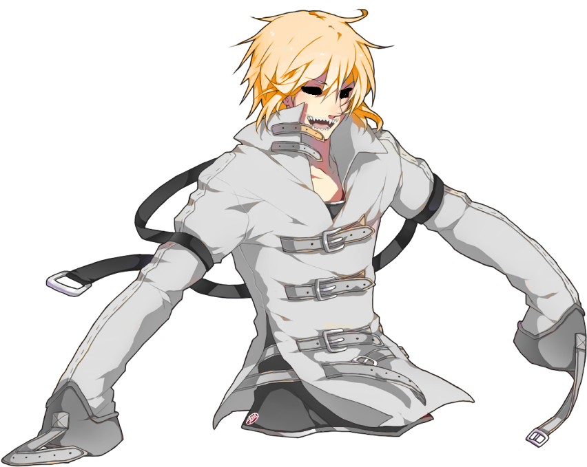 Straight Jacket Anime Character , Png Download Clipart - Large Size Png ...