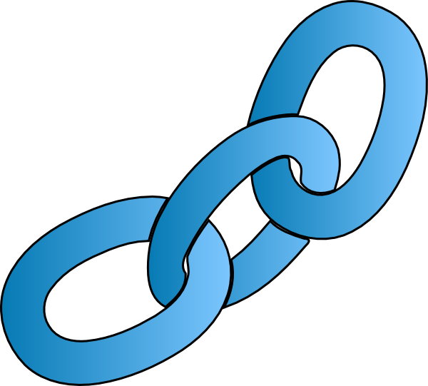 Blue Chain Png Clipart - Large Size Png Image - PikPng