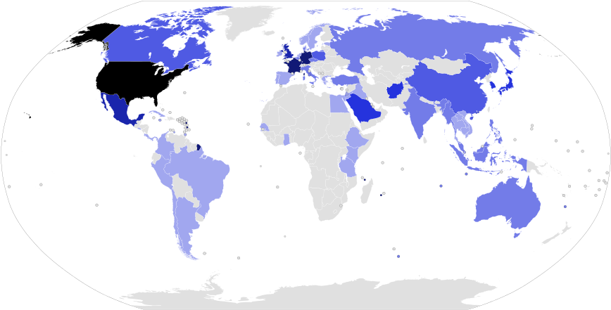 Hsbc World Map Clipart - Large Size Png Image - PikPng