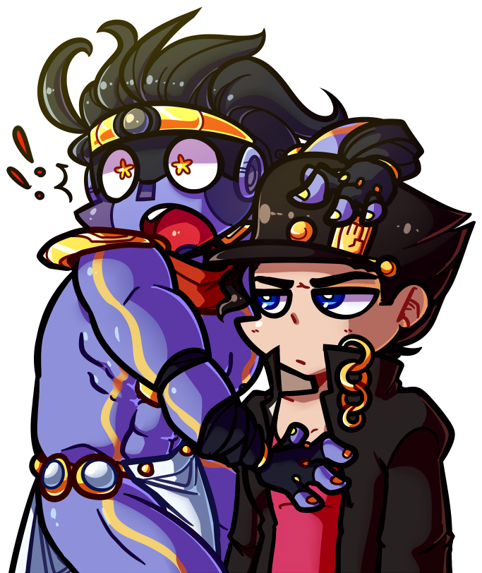 Could You Draw Really Happy/excited Star Platinum - Star Platinum ...