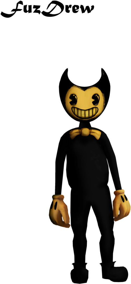 Friendly Bendy - Cartoon Clipart - Large Size Png Image - PikPng