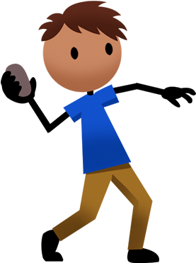 Throwing A Football Clipart - Throwing Ball At Target - Png Download ...