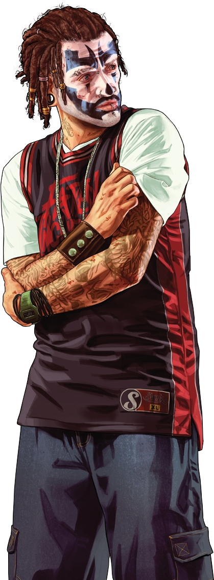 Gta Online Png - Gta V Wade Hebert Clipart - Large Size Png Image - PikPng