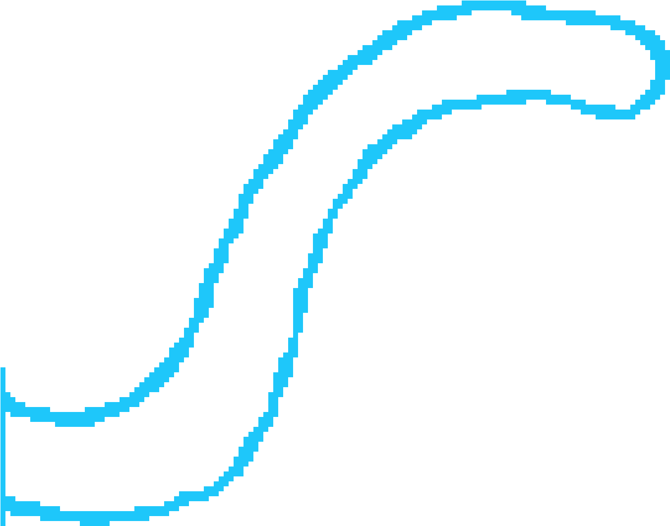 Cat Tail - Make Cat Pixel Art Clipart - Large Size Png Image - PikPng