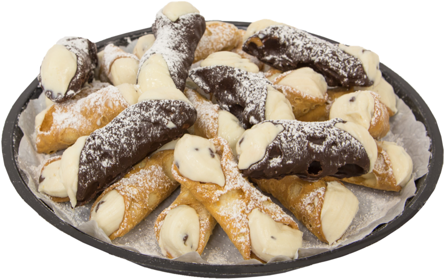 Cannoli Platter - Cannolis Png Clipart - Large Size Png Image - PikPng