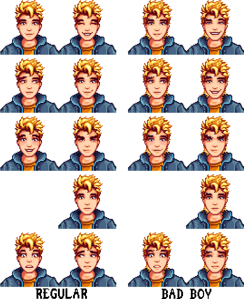 Stardewvalley - Sam Stardew Valley Clipart - Large Size Png Image - PikPng