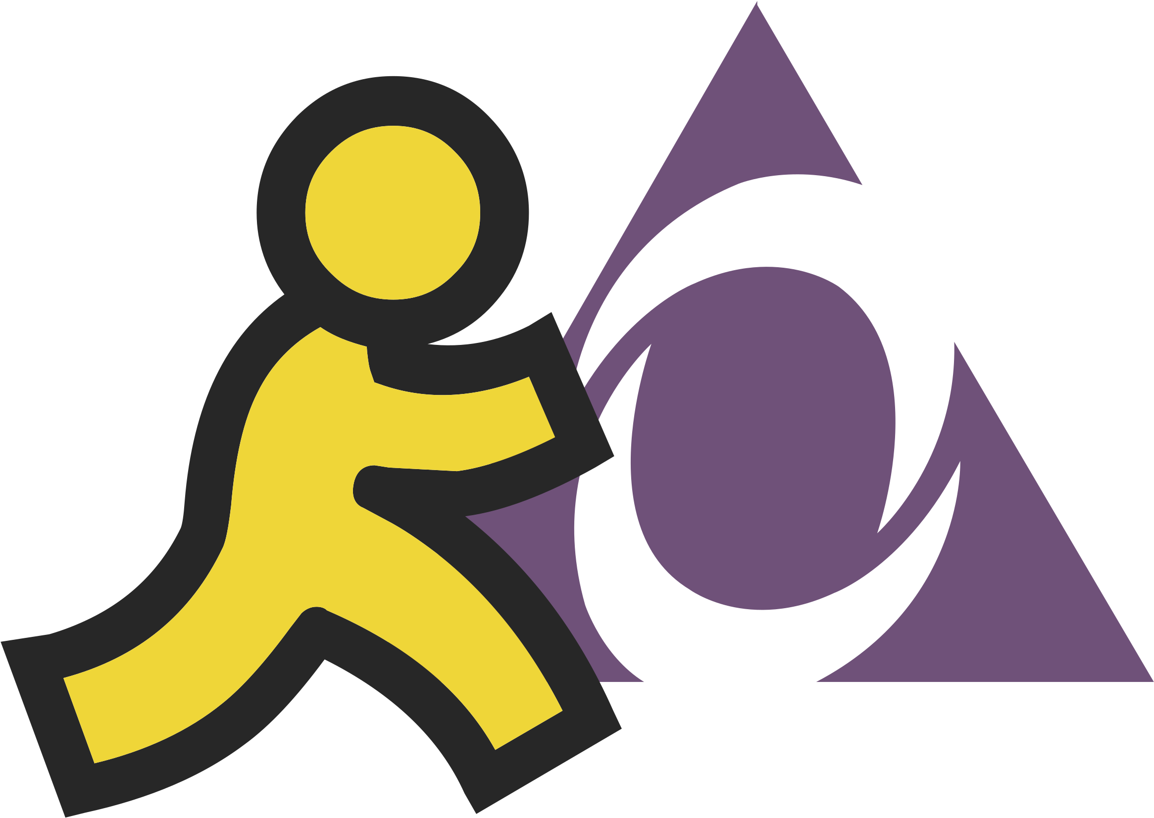 Aol Instant Messenger Logo Png Transparent - Aol Instant Messenger Logo ...