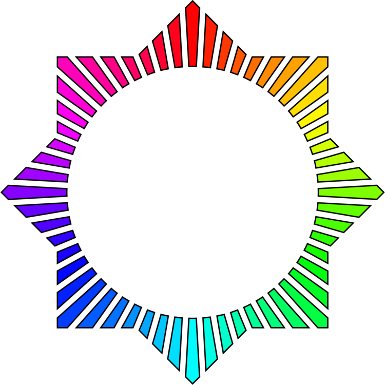 Picture Frames Color Computer Icons Halftone - Different Types Of Om ...