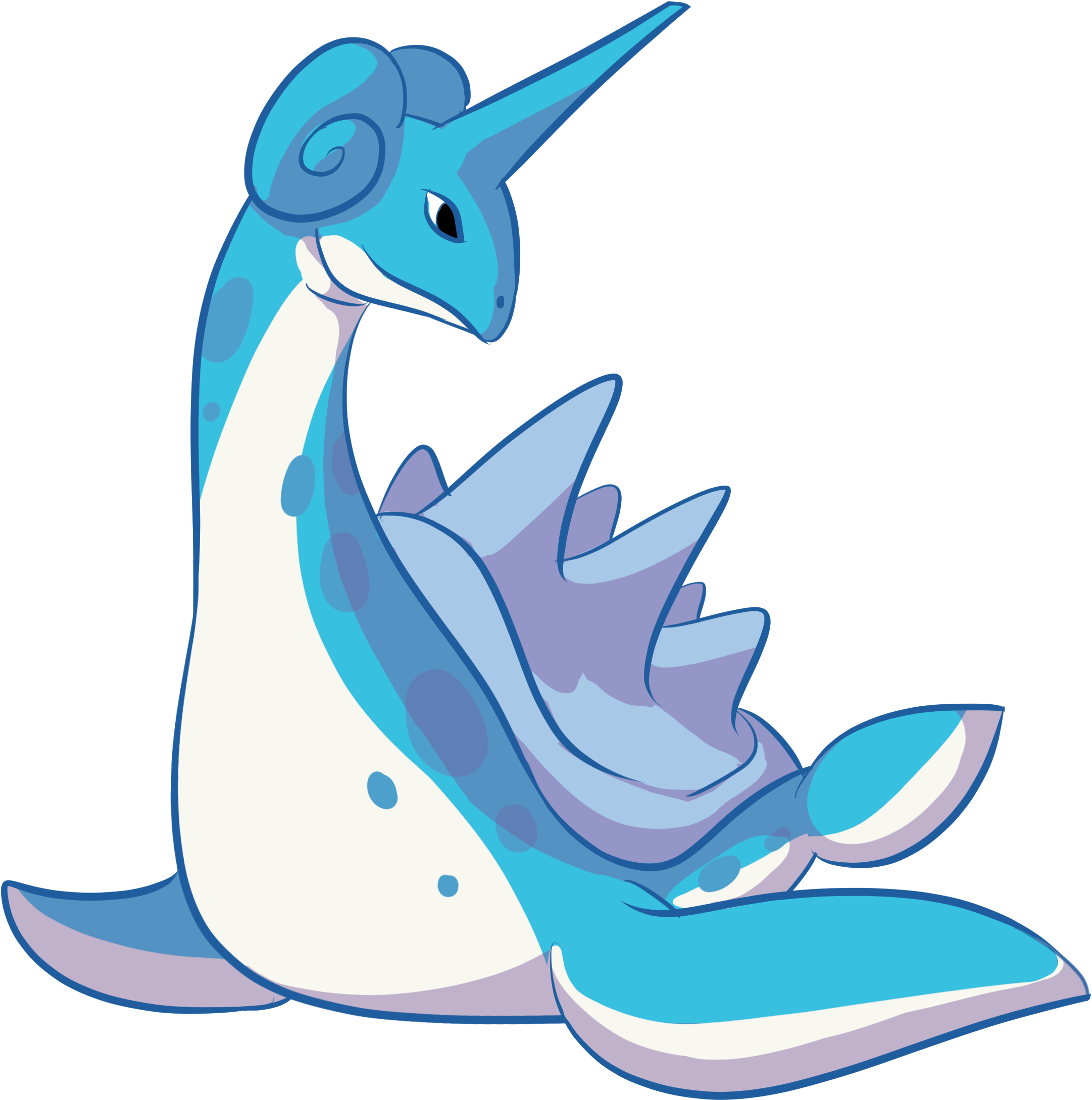 Lapras Clipart - Large Size Png Image - PikPng