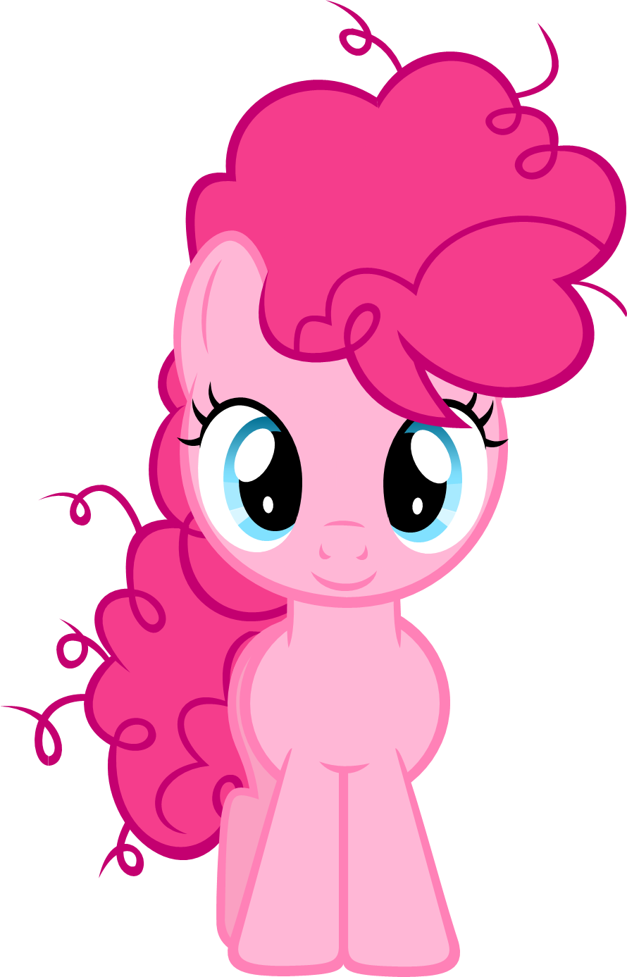 My Little Pony Filly Pinkie Pie Clipart - Large Size Png Image - PikPng