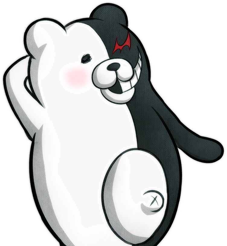 13 - Png Monokuma V3 Sprites Clipart - Large Size Png Image - PikPng