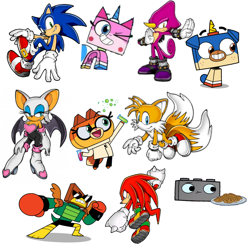 #sonic Unikitty - Sonic Clipart - Large Size Png Image - PikPng