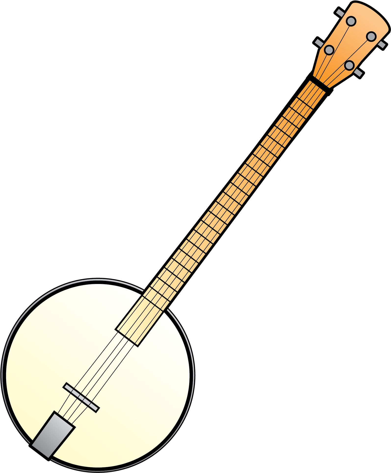 Download Banjo New Orleans Vector Clip Art - Indian Musical Instruments ...