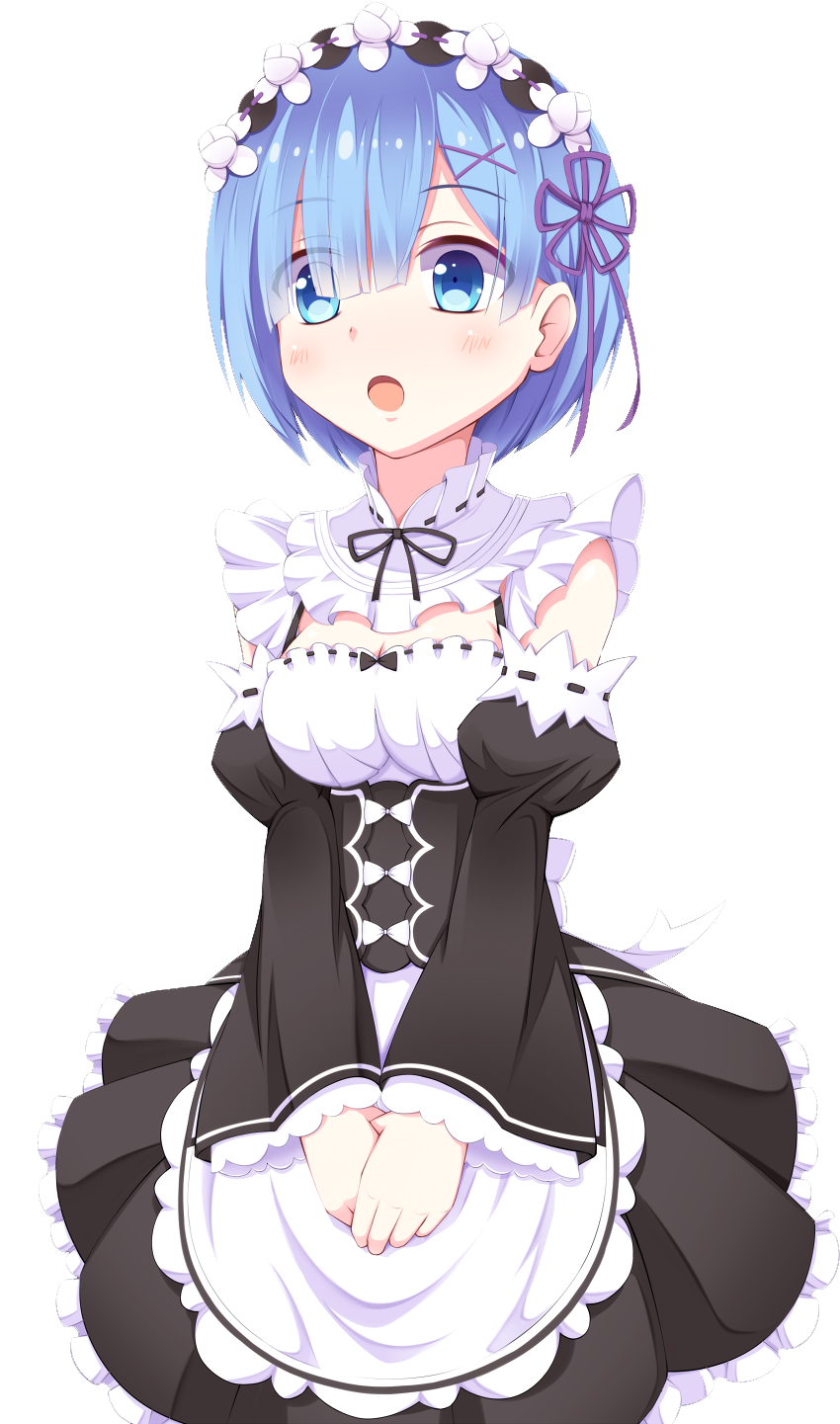 Re Zero Png - Rem Re Zero Png Clipart - Large Size Png Image - PikPng